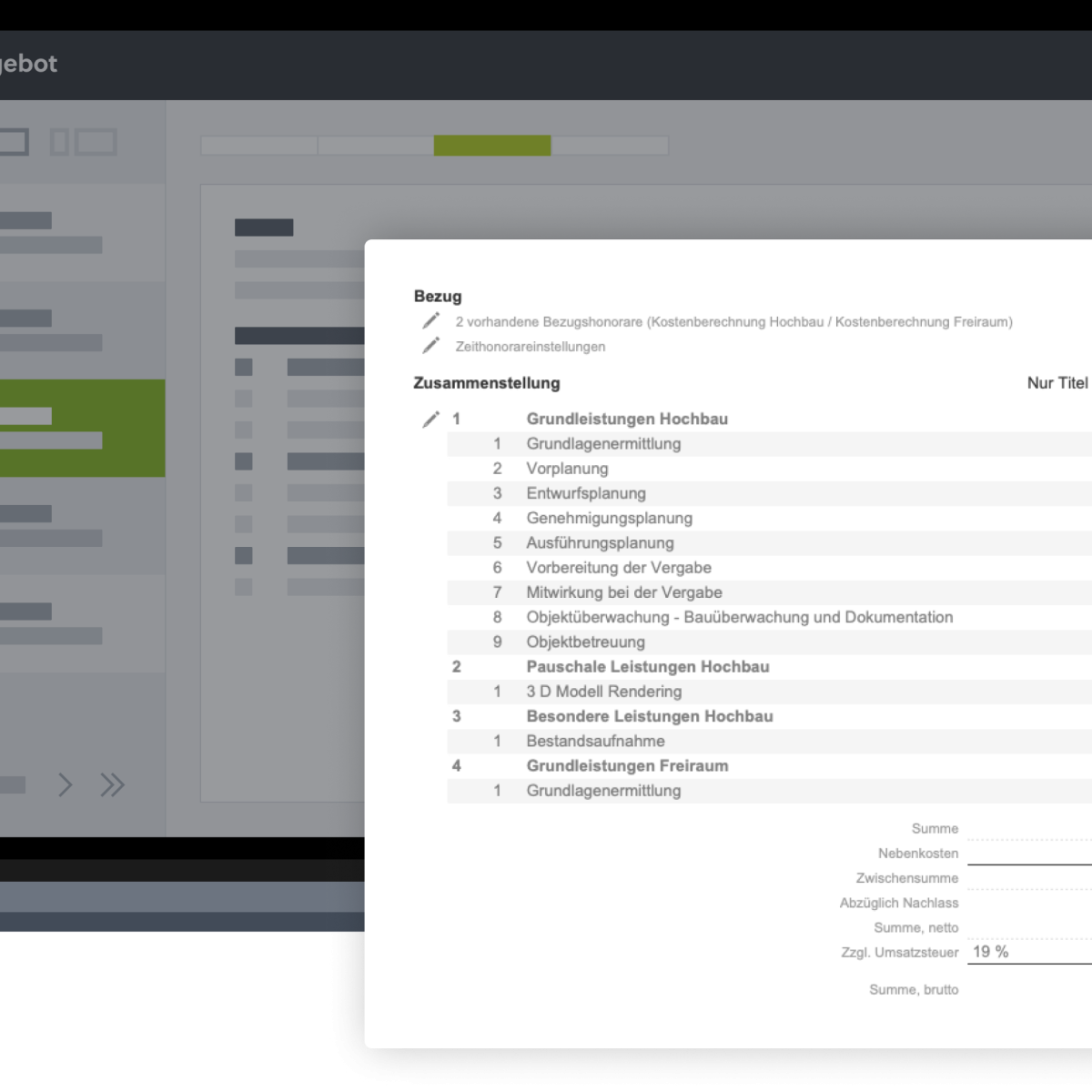 HOAI Honorarrechner: Einfach berechnen | PROJEKT PRO